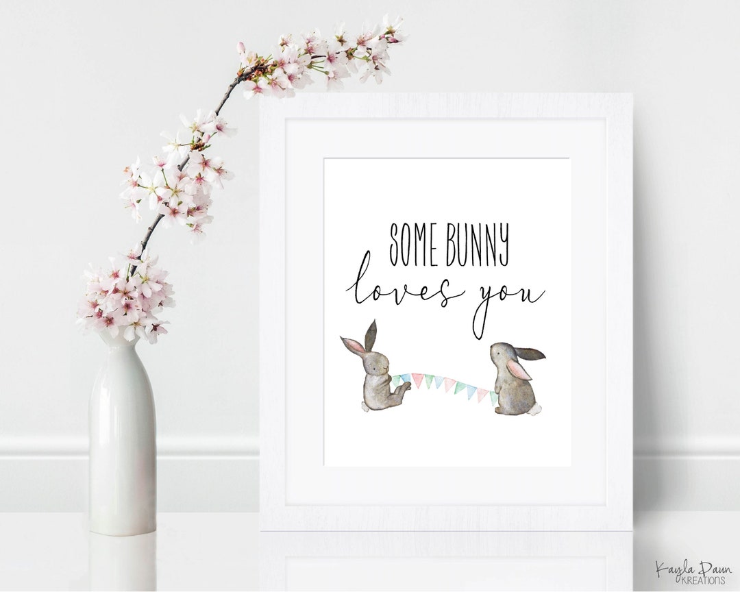 Some Bunny Loves You - Etsy