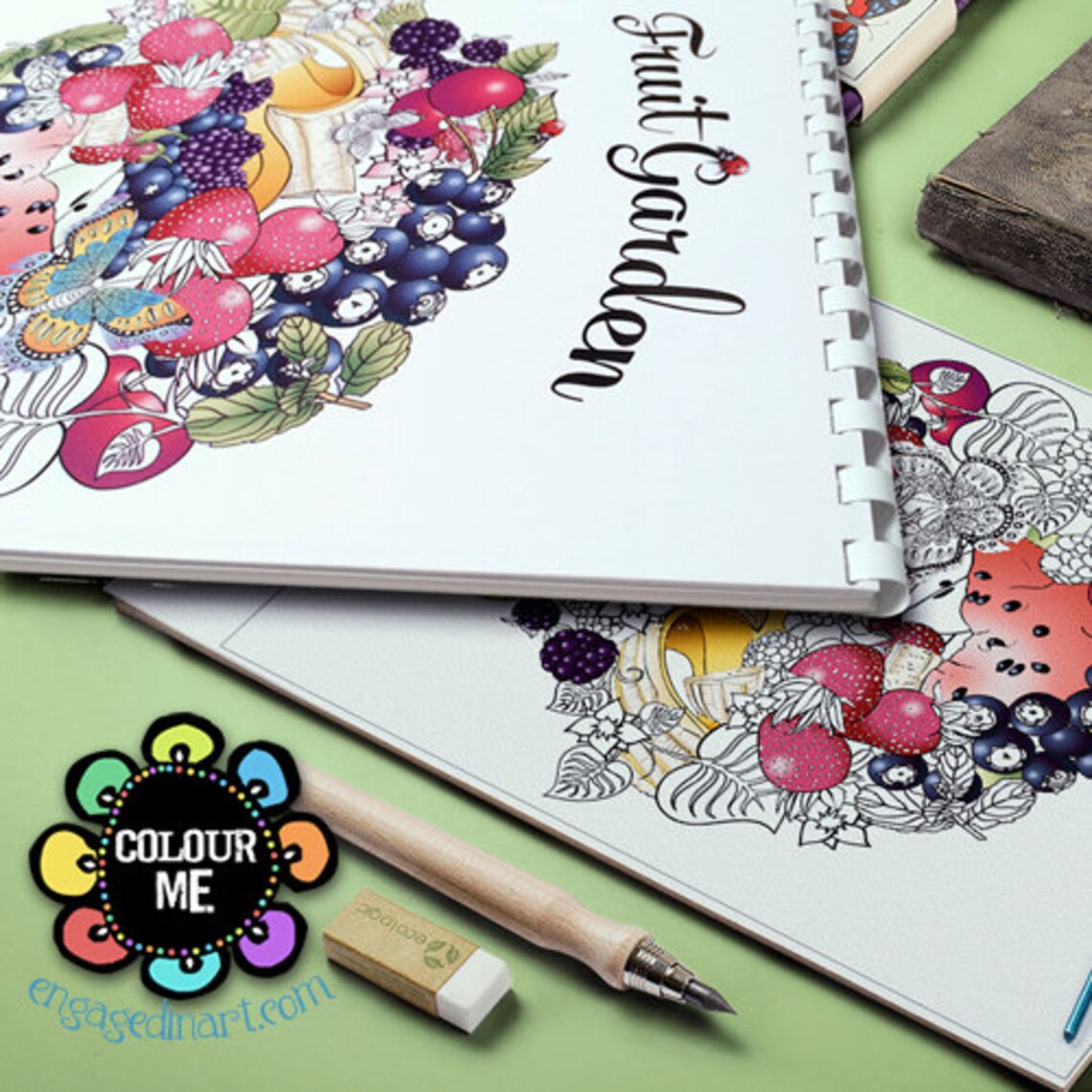 Printable Colouring Page Adult Colouring Page Still Life | Etsy