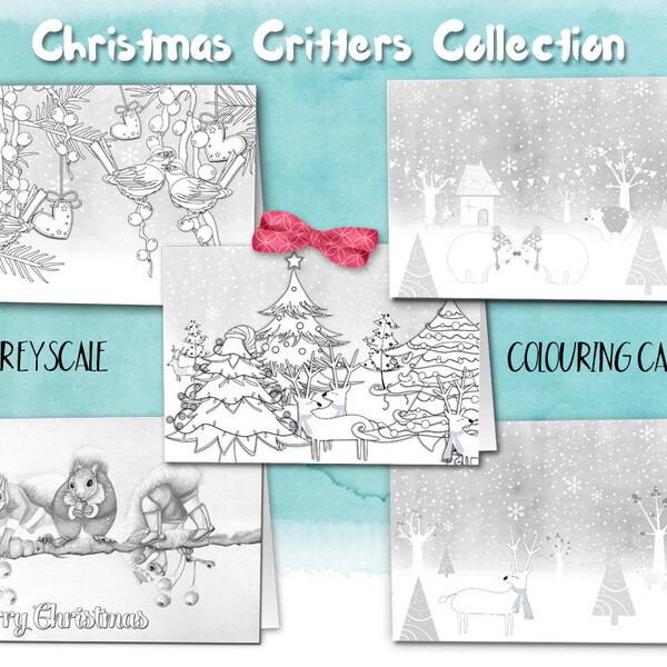 Christmas Critters - Etsy