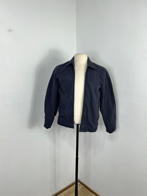 70s vintage military distressed U.S. Navy deck jacket… - Gem