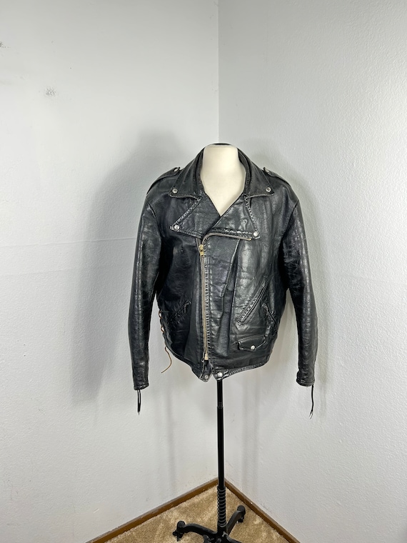 70s biker jacket - Gem