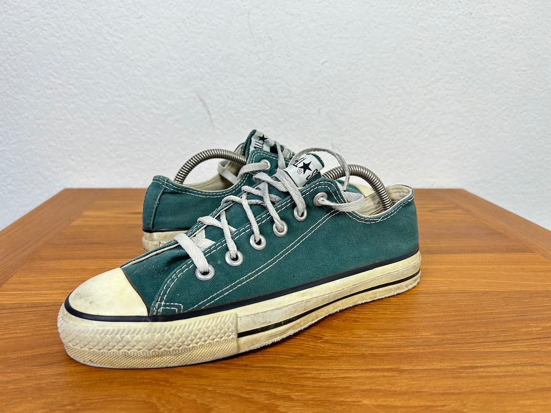 90s Vintage Converse Chuck Taylor Low Top Made in Usa Size 7 - Etsy
