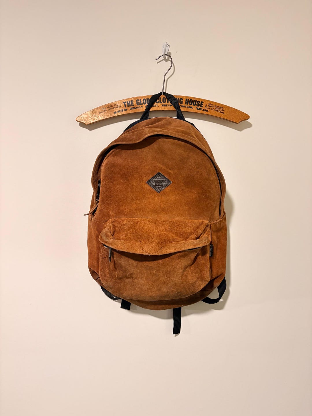 90s Vintage Leather Backpack Day Pack Made in Usa 443974 - Etsy