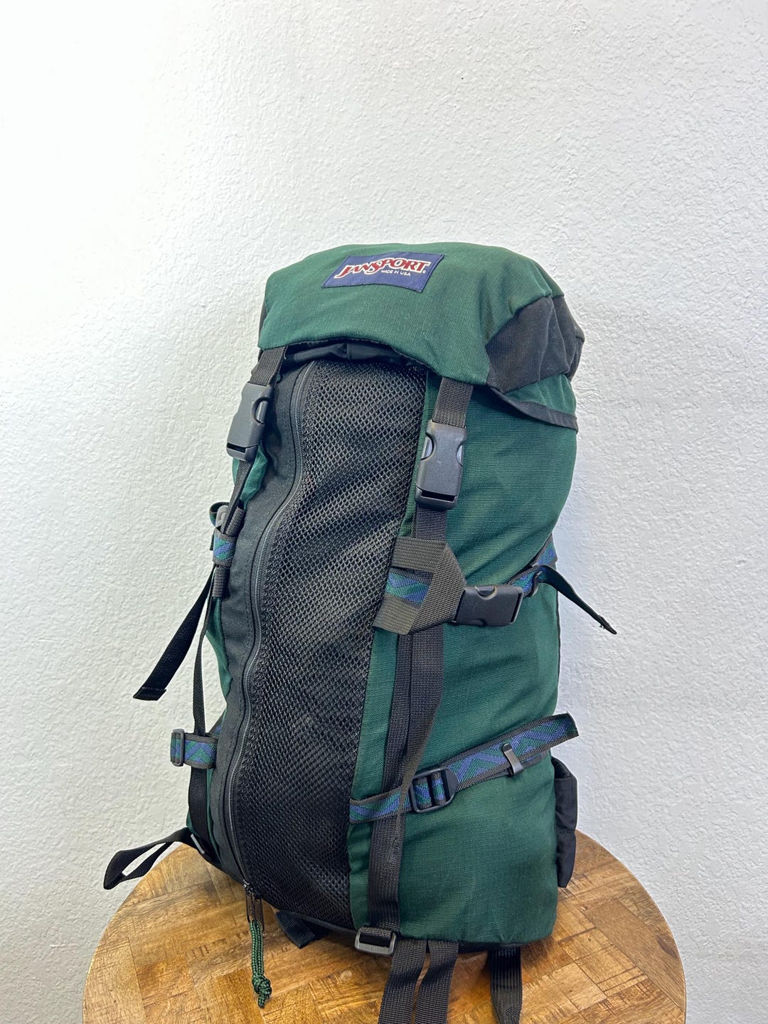 90s Vintage Jansport Backpack Made in Usa 443032 - Etsy