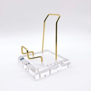 Crystal Display Stand With Acrylic Base for Crystals, Minerals ...