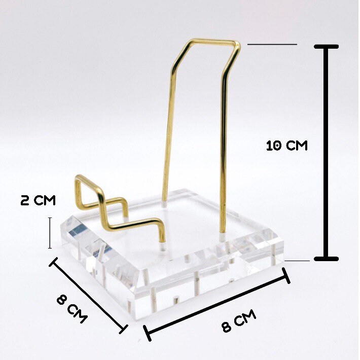 Crystal Display Stand With Acrylic Base for Crystals - Etsy