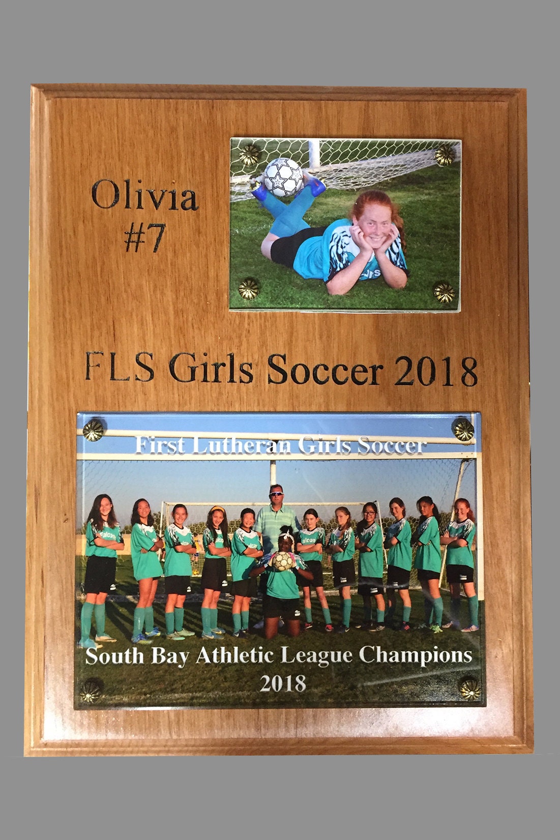 Team/player Award Plaque - Etsy