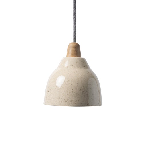 Small Ceramic Pendant Light - Etsy