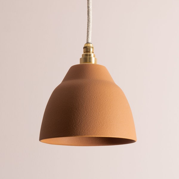 Terracotta Pendant Light - Etsy