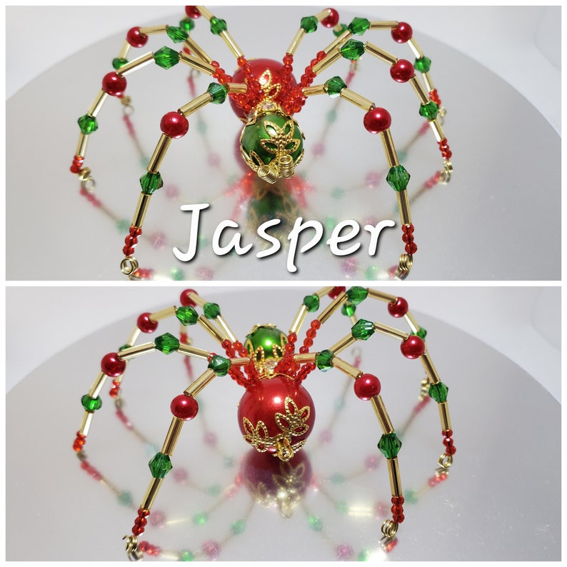 Jasper the Christmas Spider good Luck Spider - Etsy