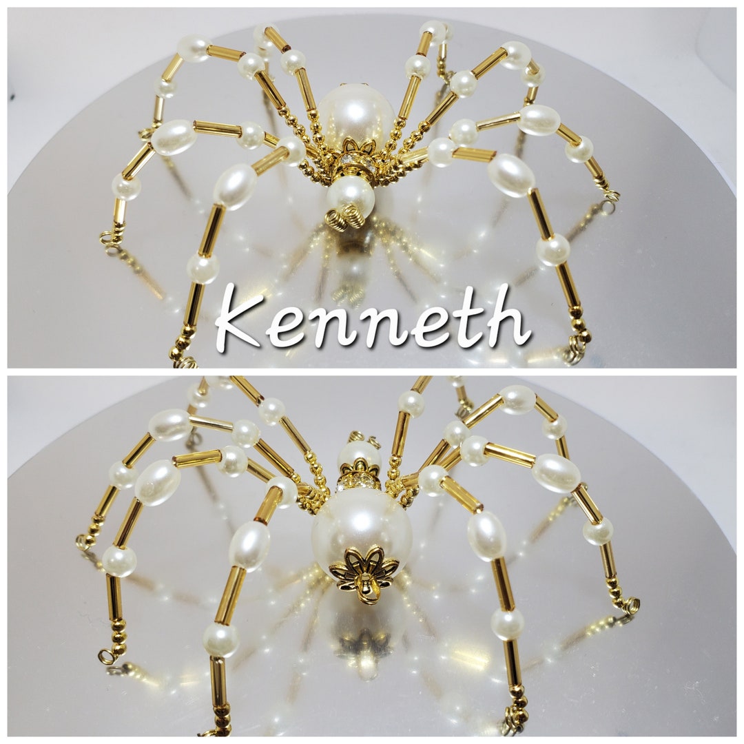 Kenneth the Christmas Spider good Luck Spider - Etsy