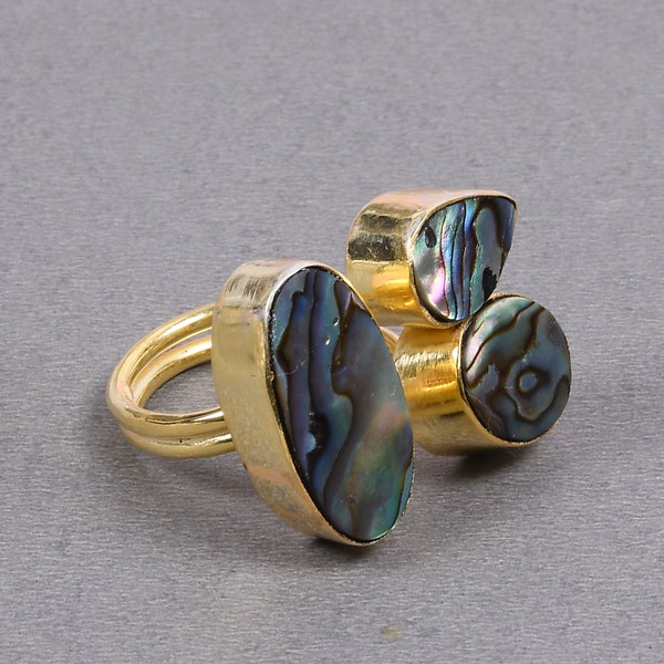 Abalone Ring - Etsy