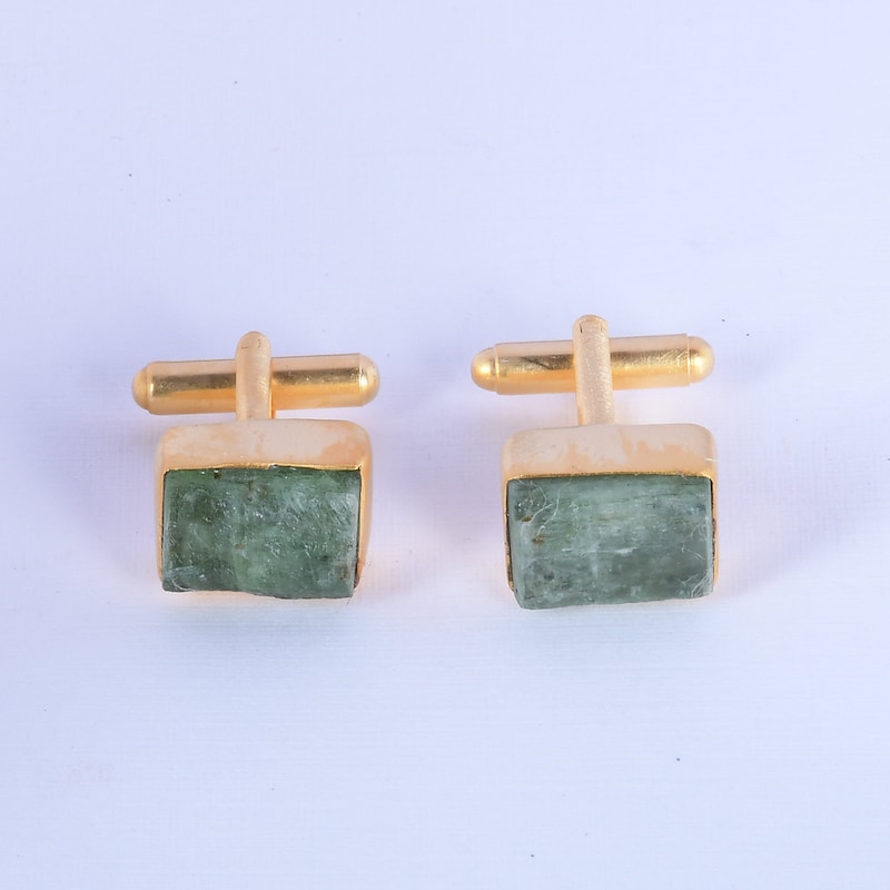 Green Cufflinks - Etsy