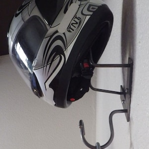 Helmet Rack Special Bikers Industrial Style | Etsy