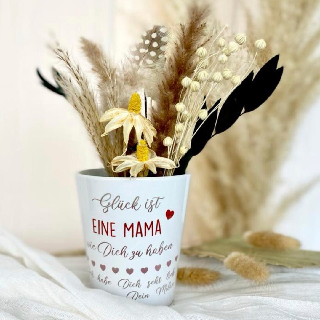 Bblumentopf Mama Flowerpot Personalized Happiness is Having a Mom Like ...