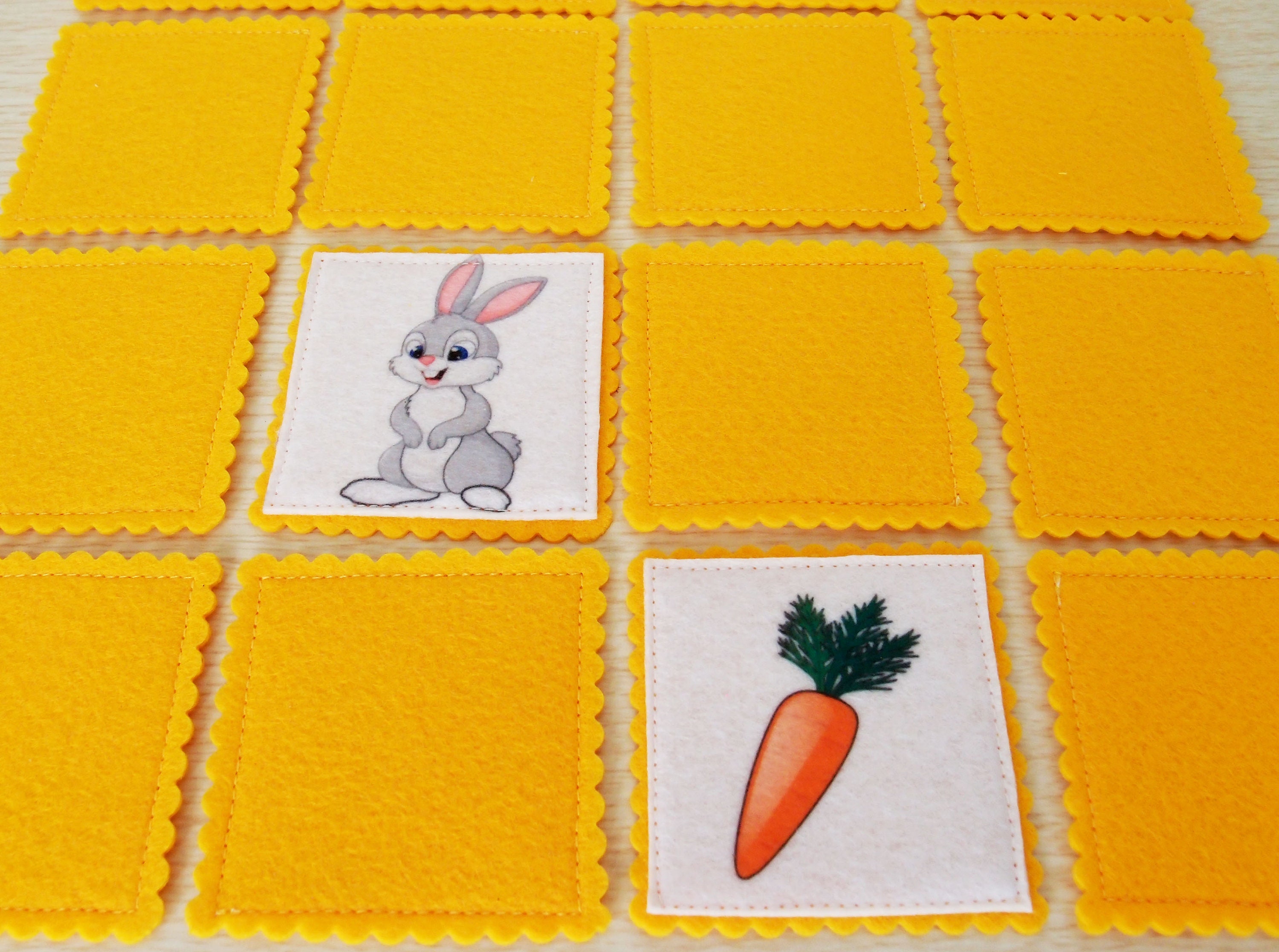 What Animals Eat Matching Game Felt Fabric Memory Game - Etsy