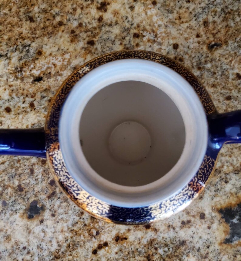 Hall Cobalt Blue Teapot - Etsy