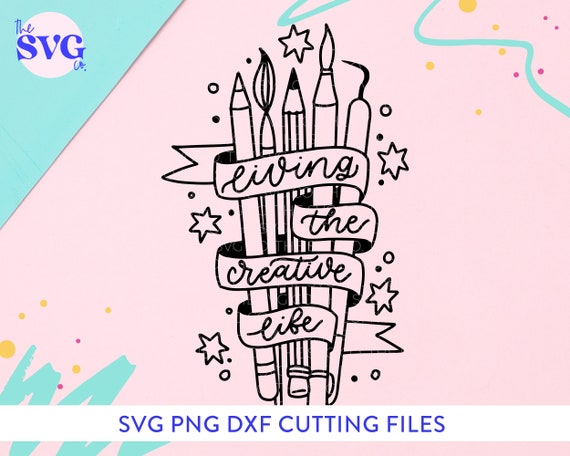 Crafter SVG Artist Creative Quote SVG Sublimation Design | Etsy