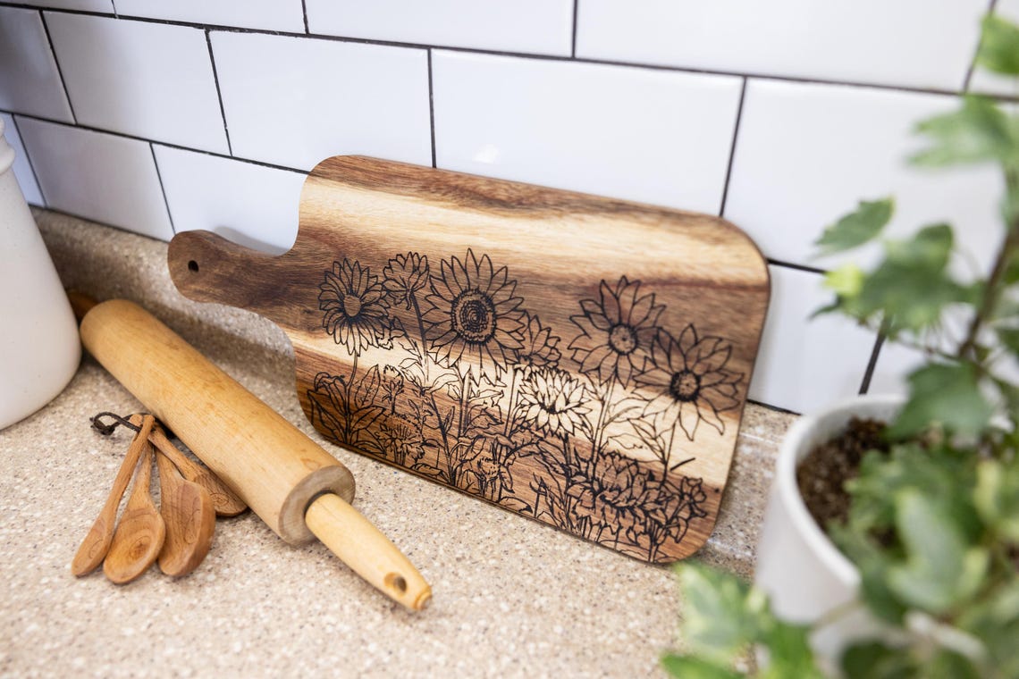 Custom Laser Engraved Cutting Boards - Etsy