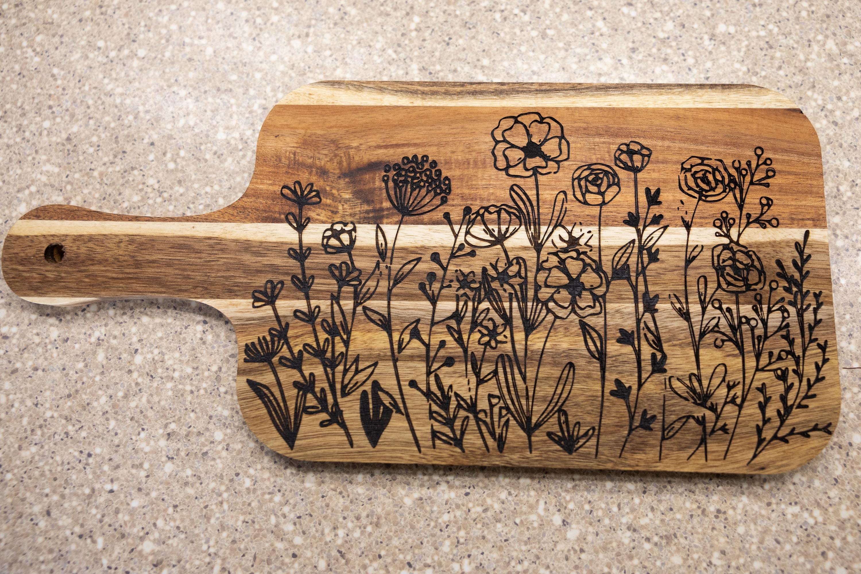 Custom Laser Engraved Cutting Boards - Etsy