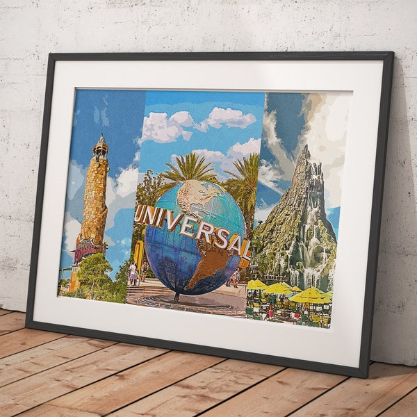 Universal Studios Florida Poster - Etsy