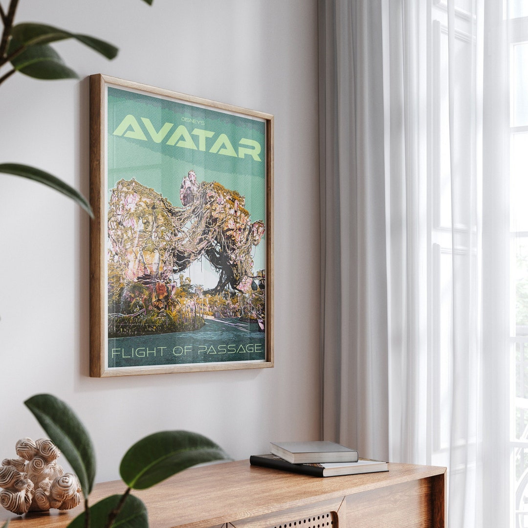 Avatar Flight of Passage Poster, Disney Print, Walt Disney World Poster ...