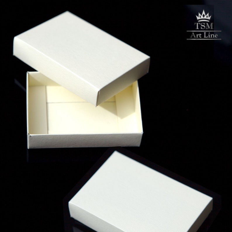 Digital Download Handmade Paper Box Template. Small Paper Easy Cut Gift ...