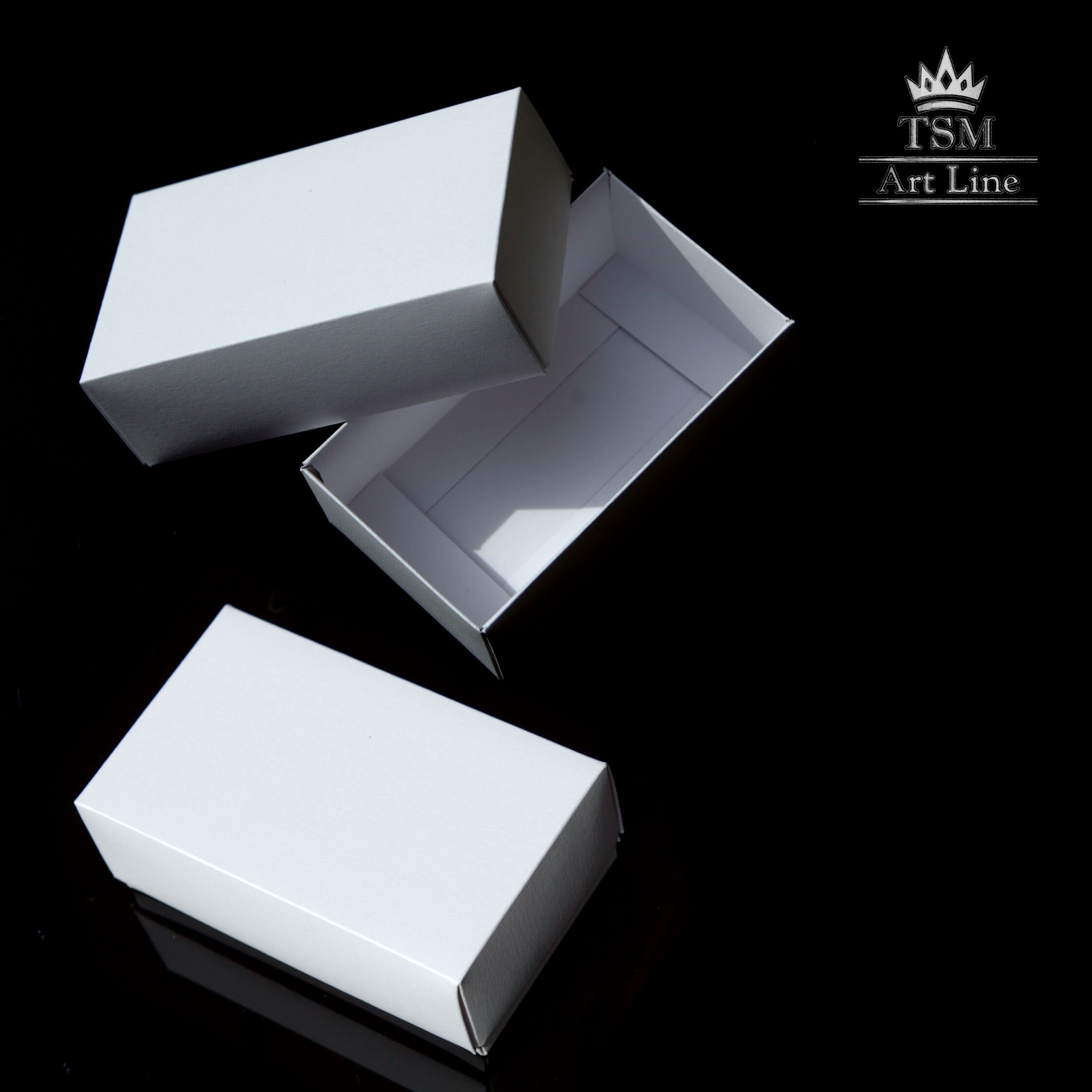 Digital Download Handmade Paper Box Template. Small Paper Easy Cut Gift ...