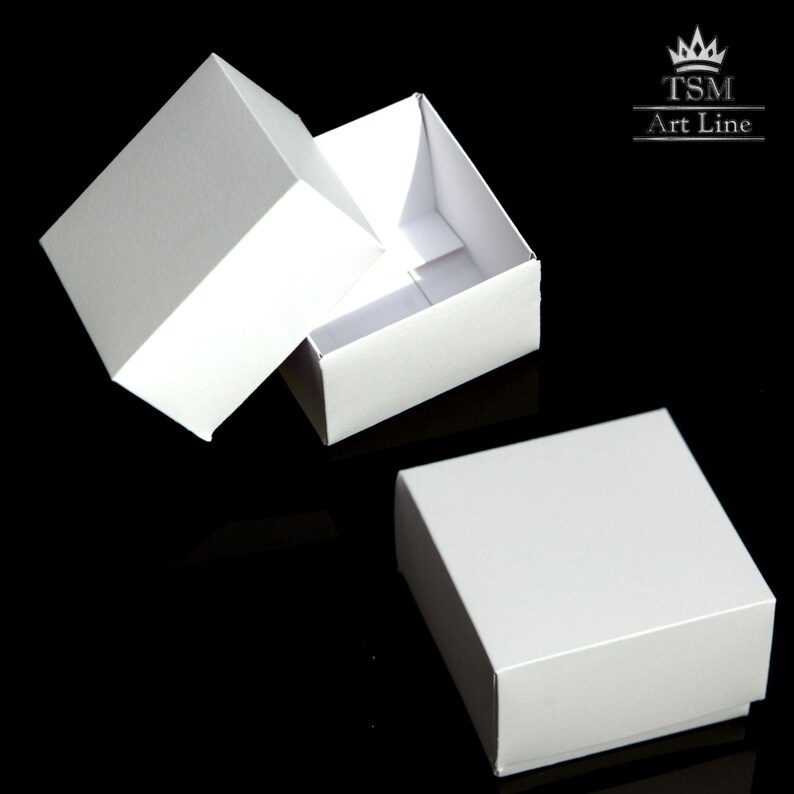 Digital Download Handmade Paper Box Template. Small Paper Easy Cut Gift ...