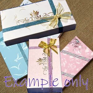 Digital Download Handmade Paper Box Template. Small Paper Easy Cut Gift ...