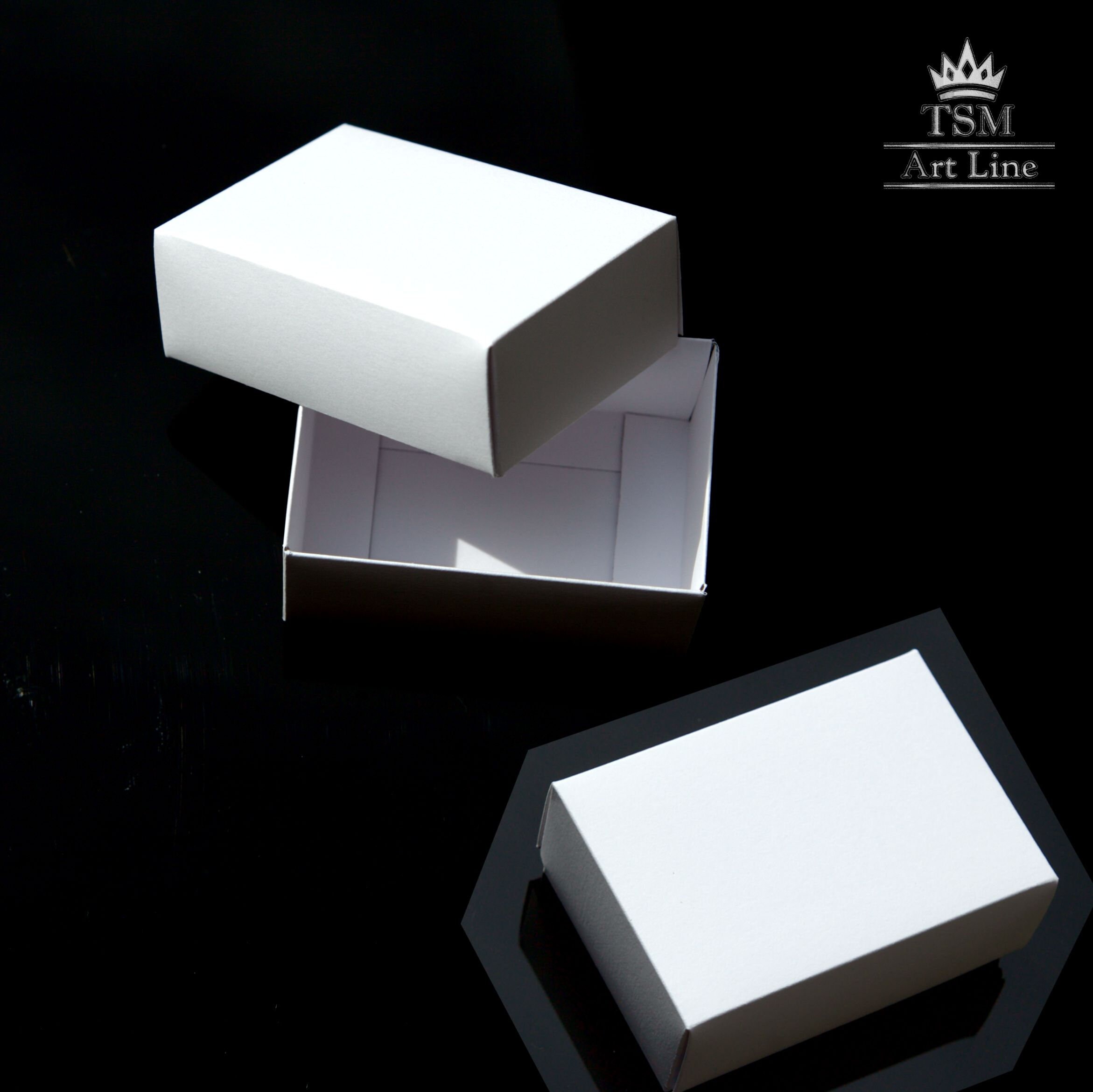 Digital Download Handmade Paper Box Template. Small Paper Easy Cut Gift ...