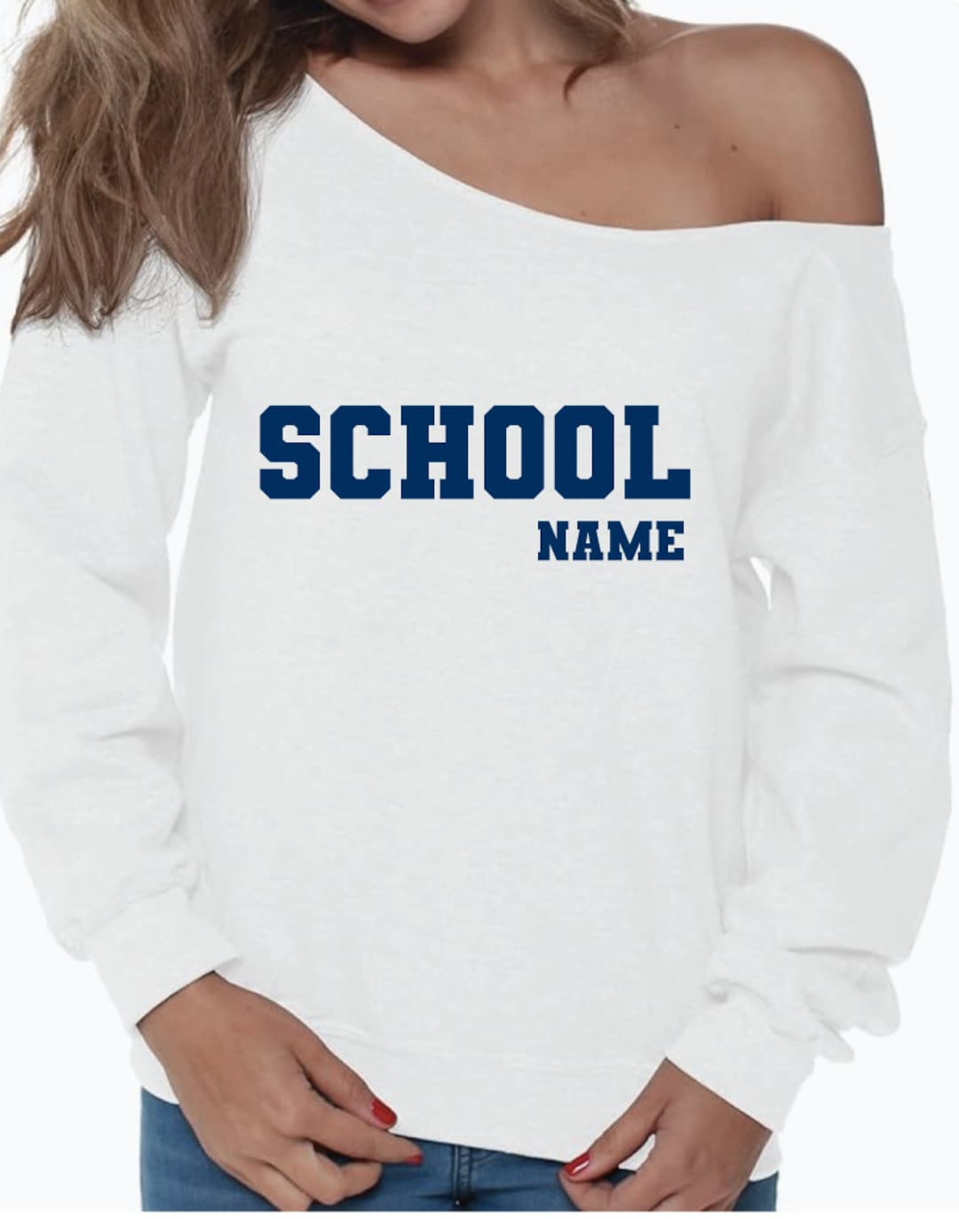 Custom College Sweatshirt, Trendy College Sweatshirt, Custom Crewneck ...