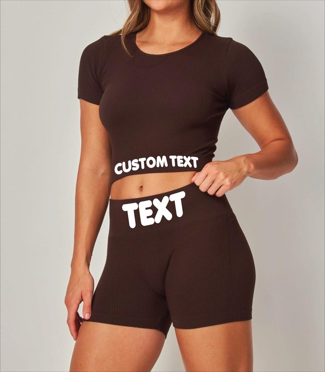 Custom Shorts Set - Football Seamless Set - Workout Set - Game Day Set ...