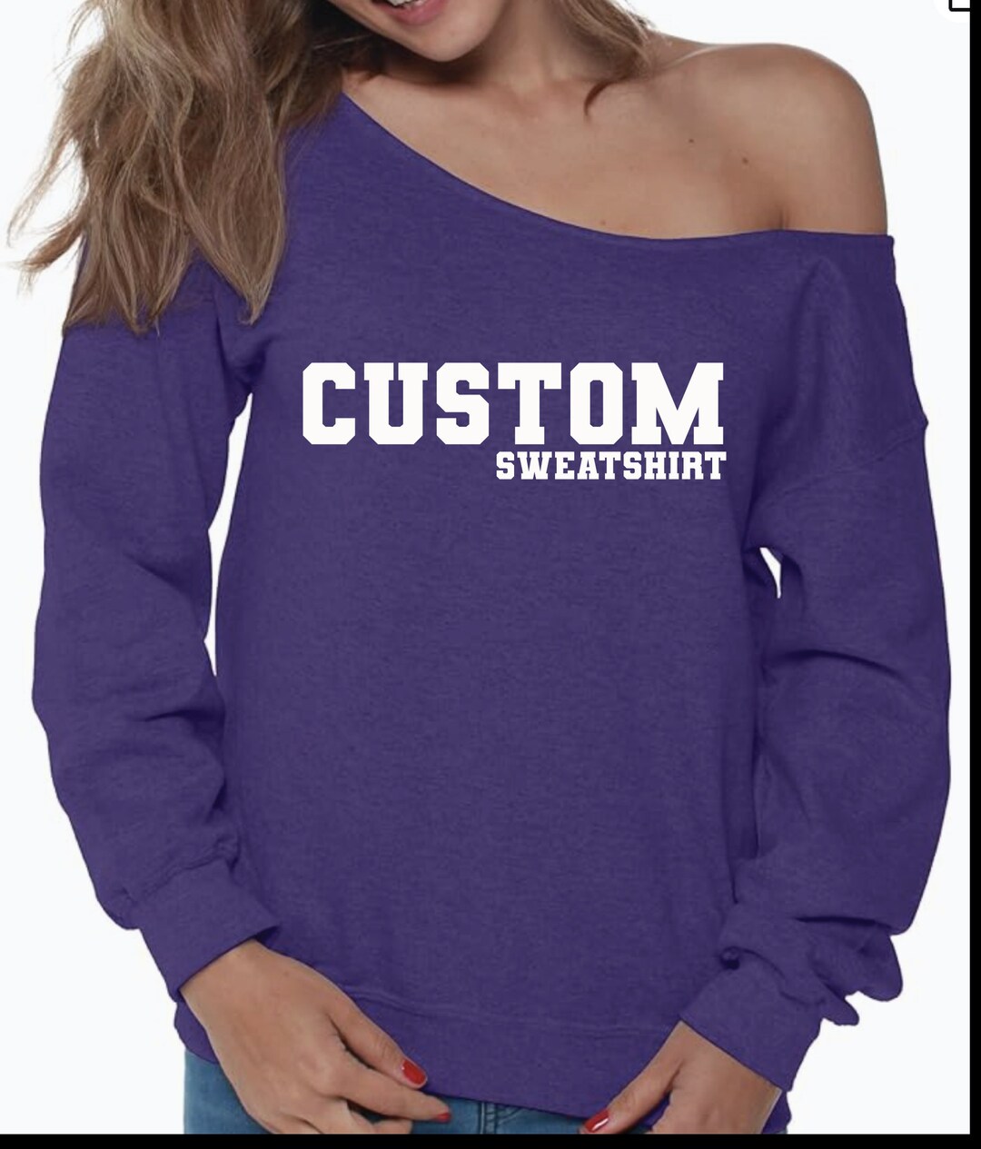 Custom College Sweatshirt, Trendy College Sweatshirt, Custom Crewneck ...