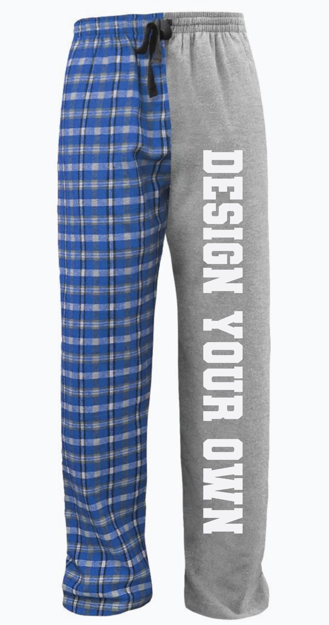 Custom Flannel/sweatpants - Custom Sweatpants - Custom Flannel ...