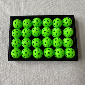 Mini Pickleball Beads, 24 Green or Yellow Size 12mm, Pickleball Charms ...