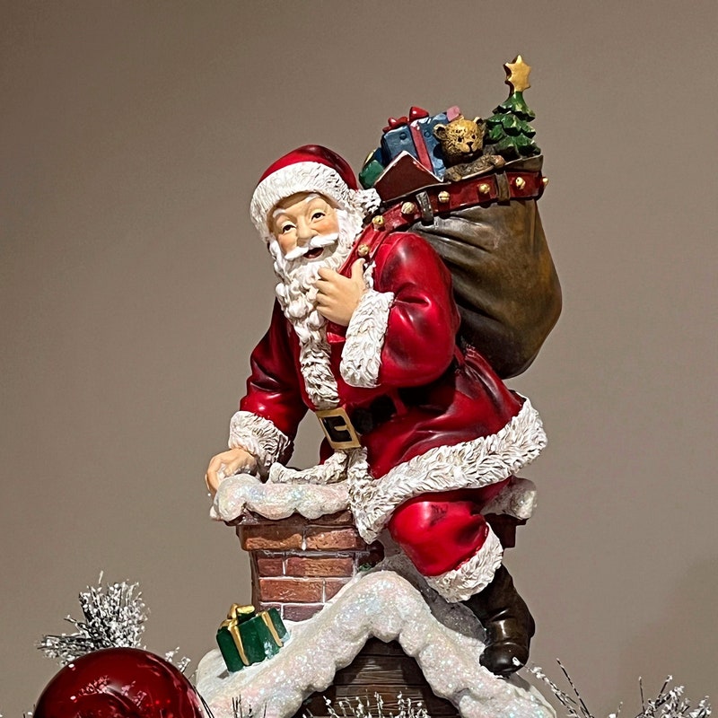 Santa Tree Topper - Etsy
