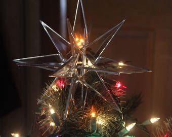 Moravian Star Christmas Tree Topper - Etsy