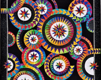 Jdj Enchanted Stars PATTERN & KIT for Paper Pieced Quilt Pattern by ...