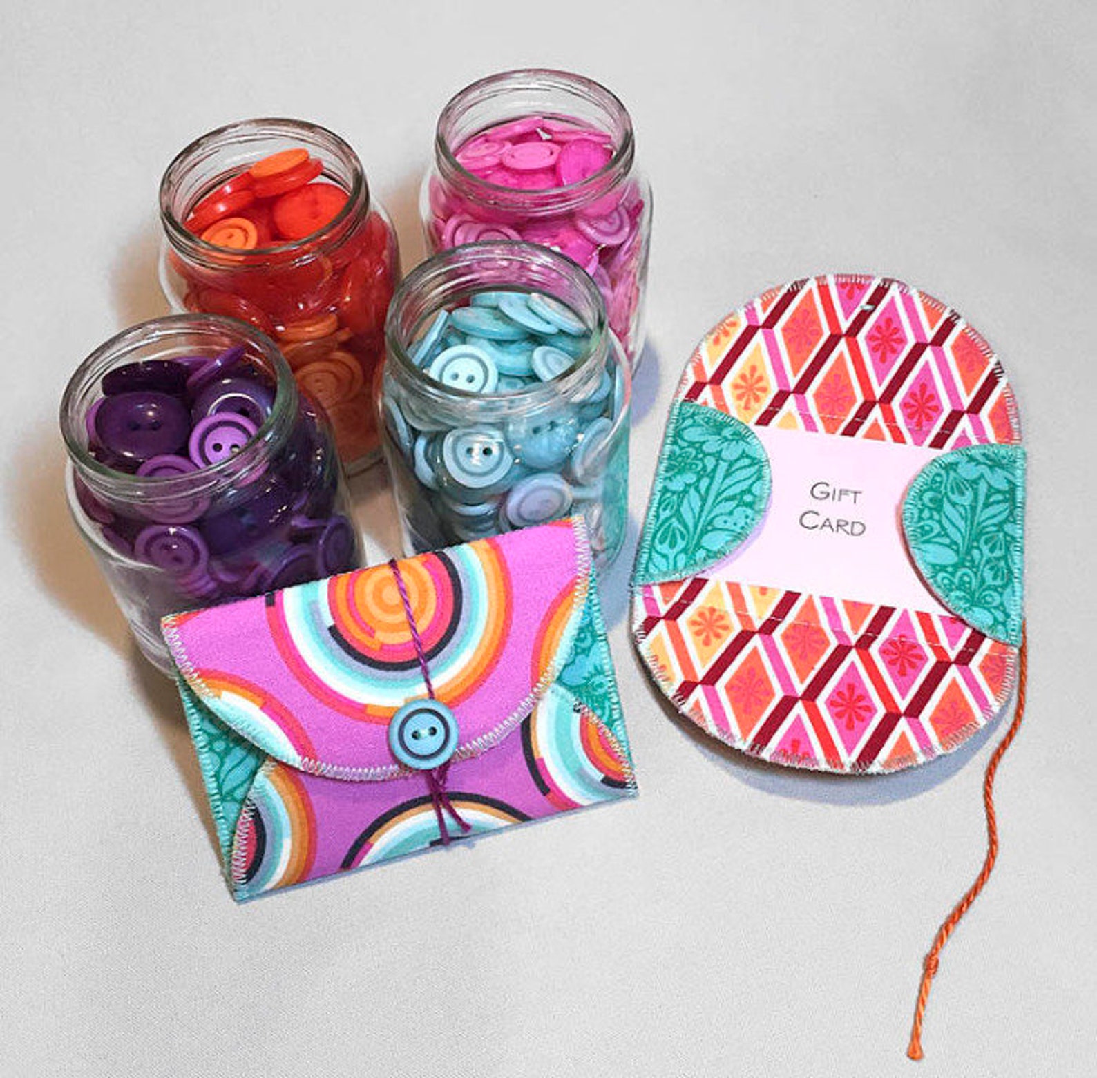 Gifty Card Holder Pattern by Joan Hawley of Lazy Girl Designs - Etsy