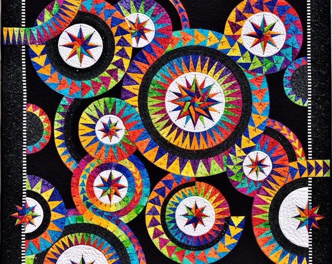 Jdj Enchanted Stars PATTERN & KIT for Paper Pieced Quilt Pattern by ...