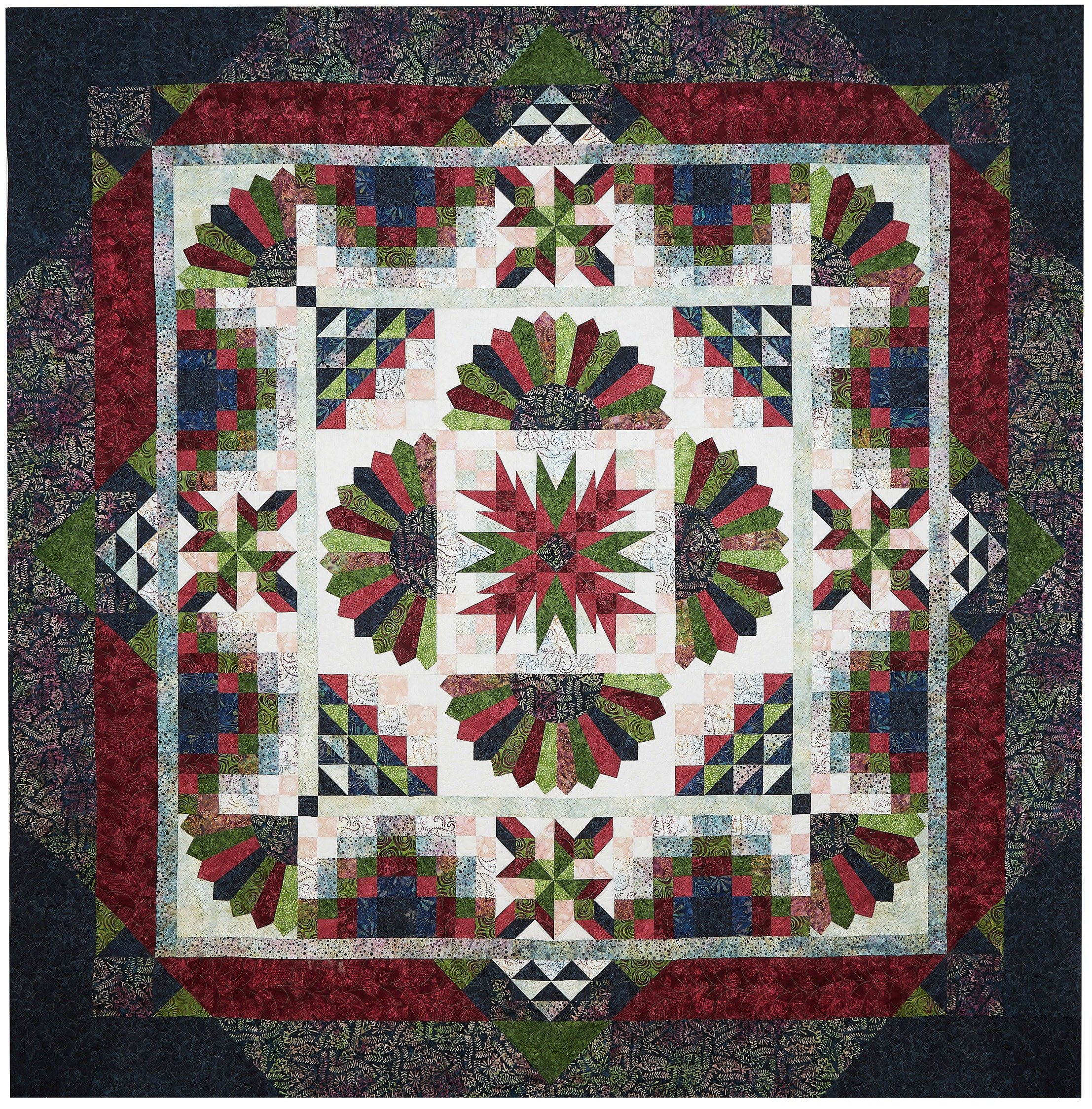 Tonga LUSH Block of the Month PATTERN by Wing & a Prayer - Etsy