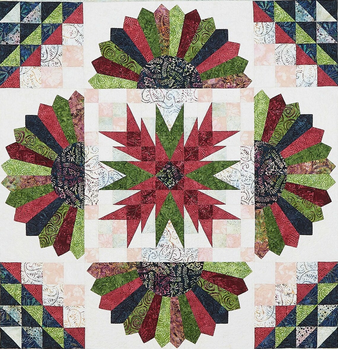 Tonga LUSH Block of the Month PATTERN by Wing & a Prayer - Etsy