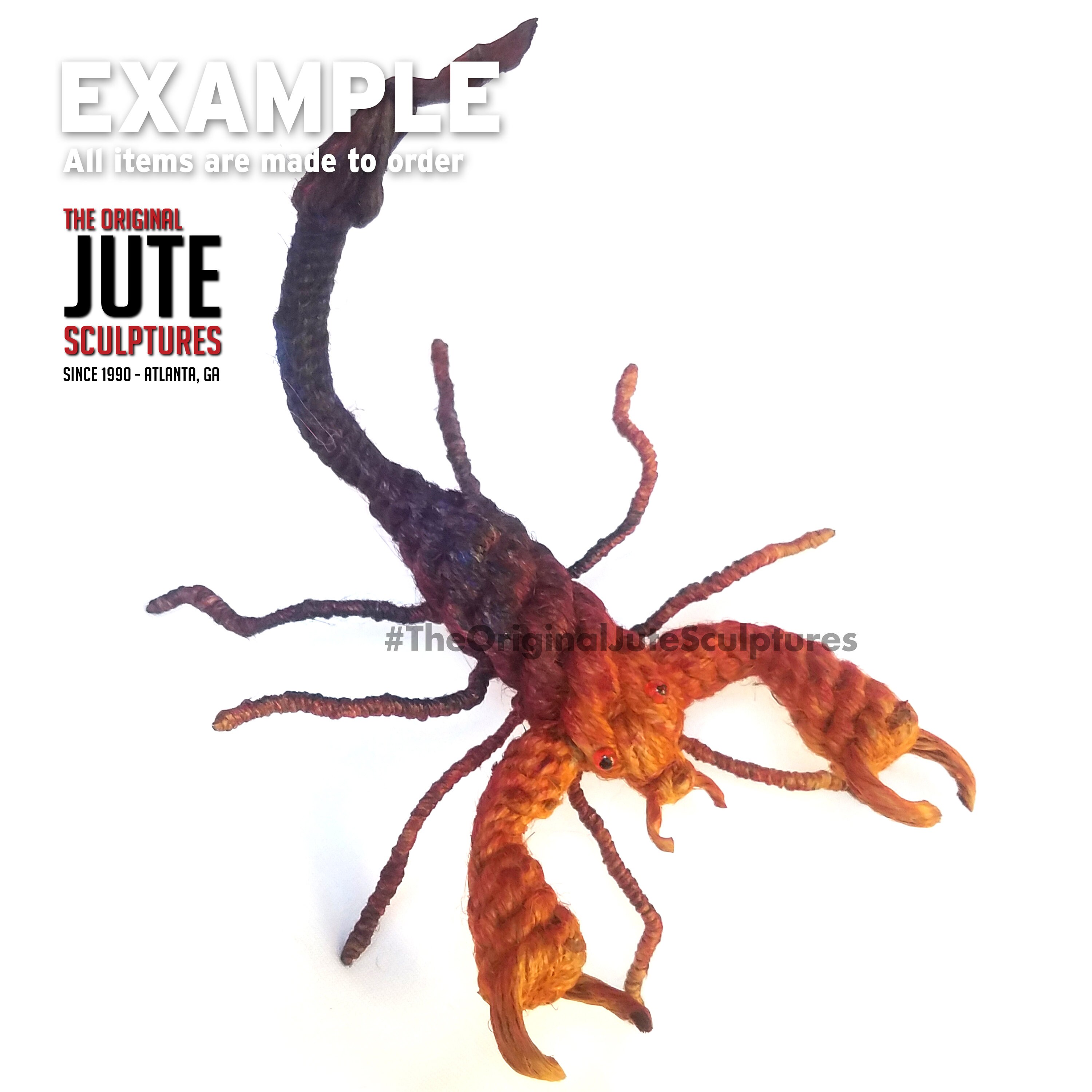 Jute Scorpion - Color Blended - Symbols of Protection Perception ...