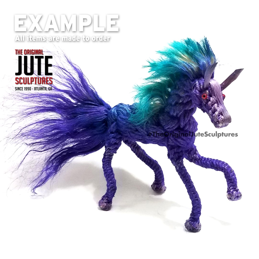 Jute Horse - Large - Color Blended - Symbol of Love, Loyalty ...