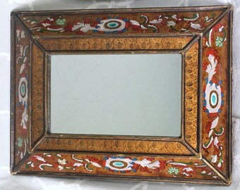 Hand Painted Mirror - Etsy