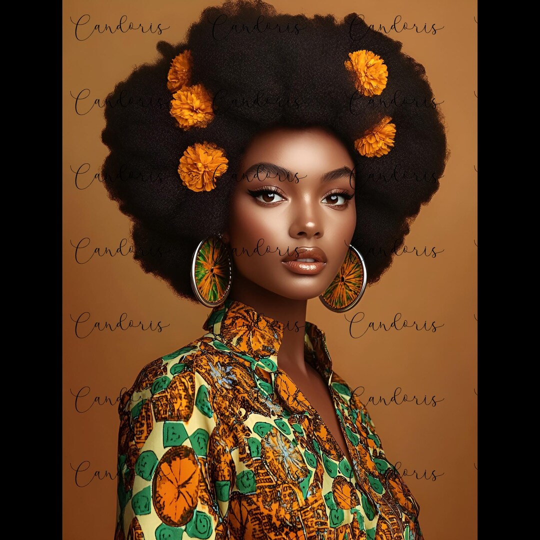 African American Diva Digital Download PNG -goddess Beautiful Diva ...