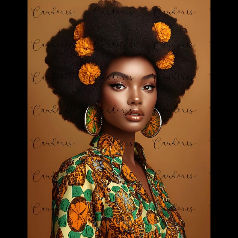 African American Diva Digital Download PNG -goddess Beautiful Diva ...