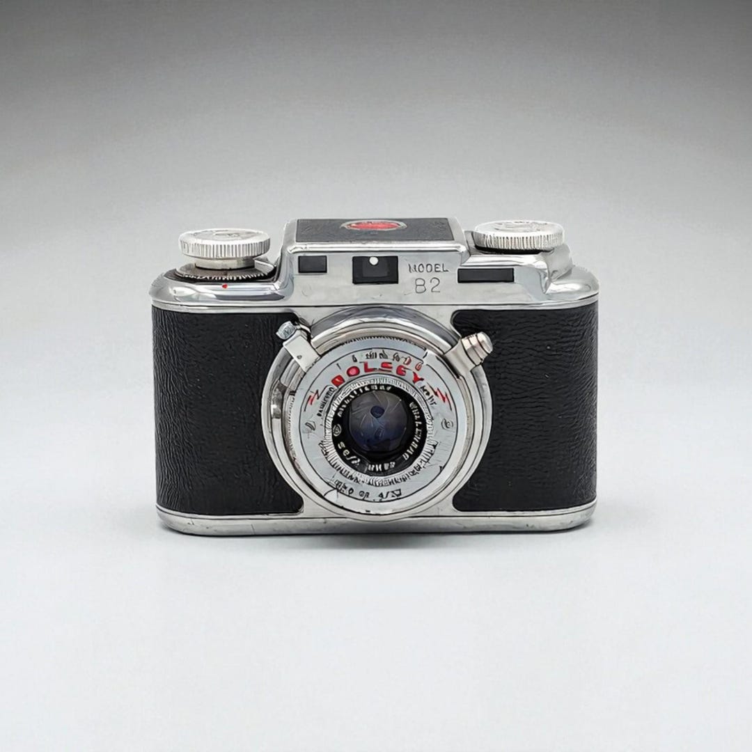 Vintage Bolsey B2 35mm Rangefinder Camera - Wollensak 44mm Lens ...