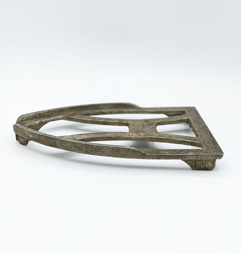 Antique Cast Aluminum Sad Iron Trivet: Embossed "major", 1920s USA - Etsy
